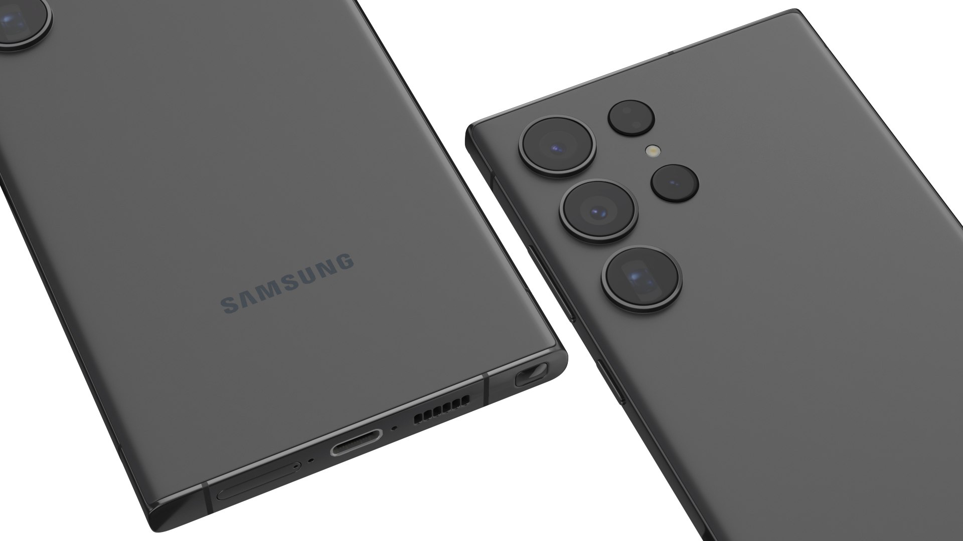 Samsung Galaxy S23 Ultra Phantom Black 3D - TurboSquid 2115640