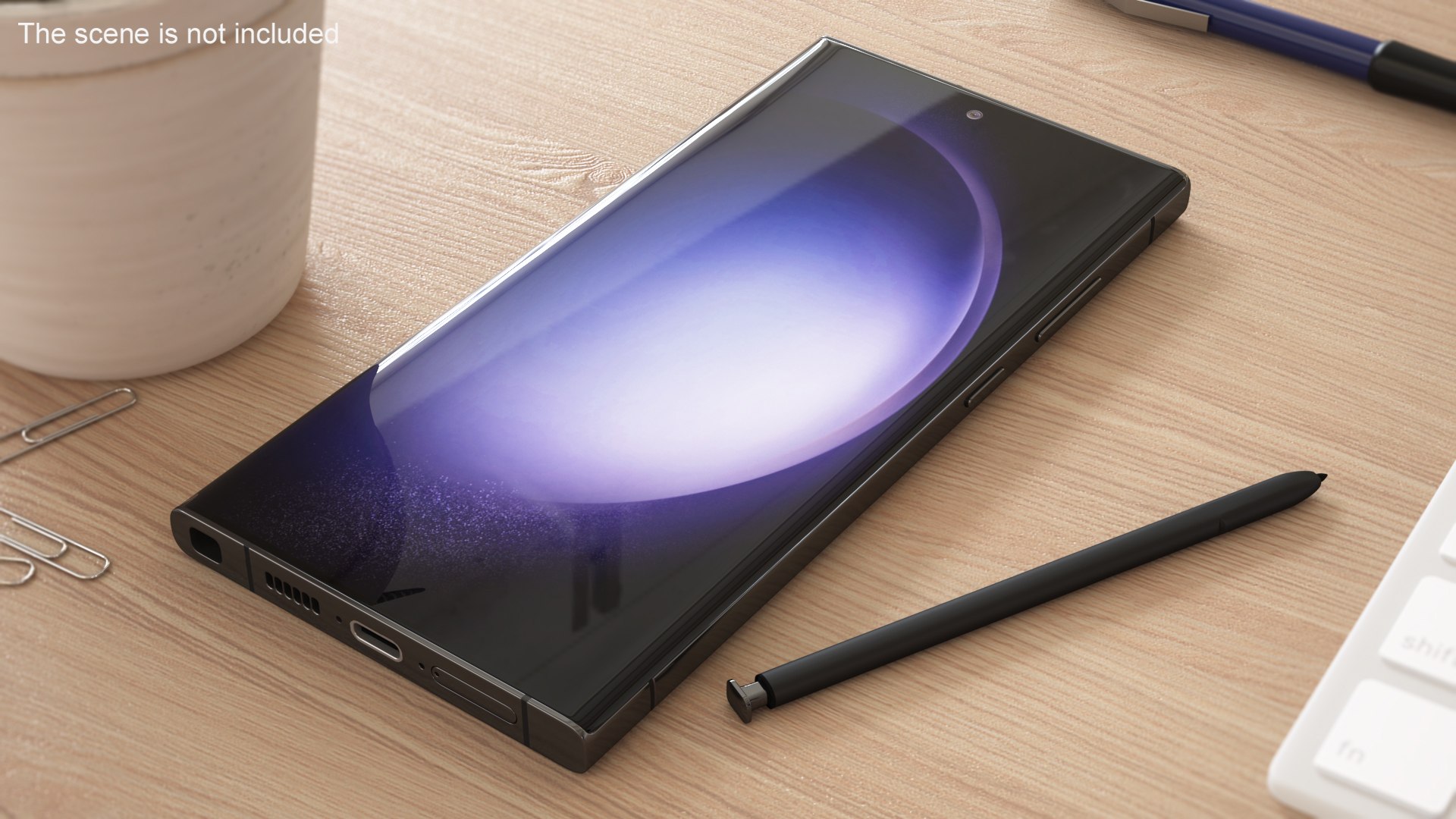 Samsung Galaxy S23 Ultra Phantom Black 3D - TurboSquid 2115640