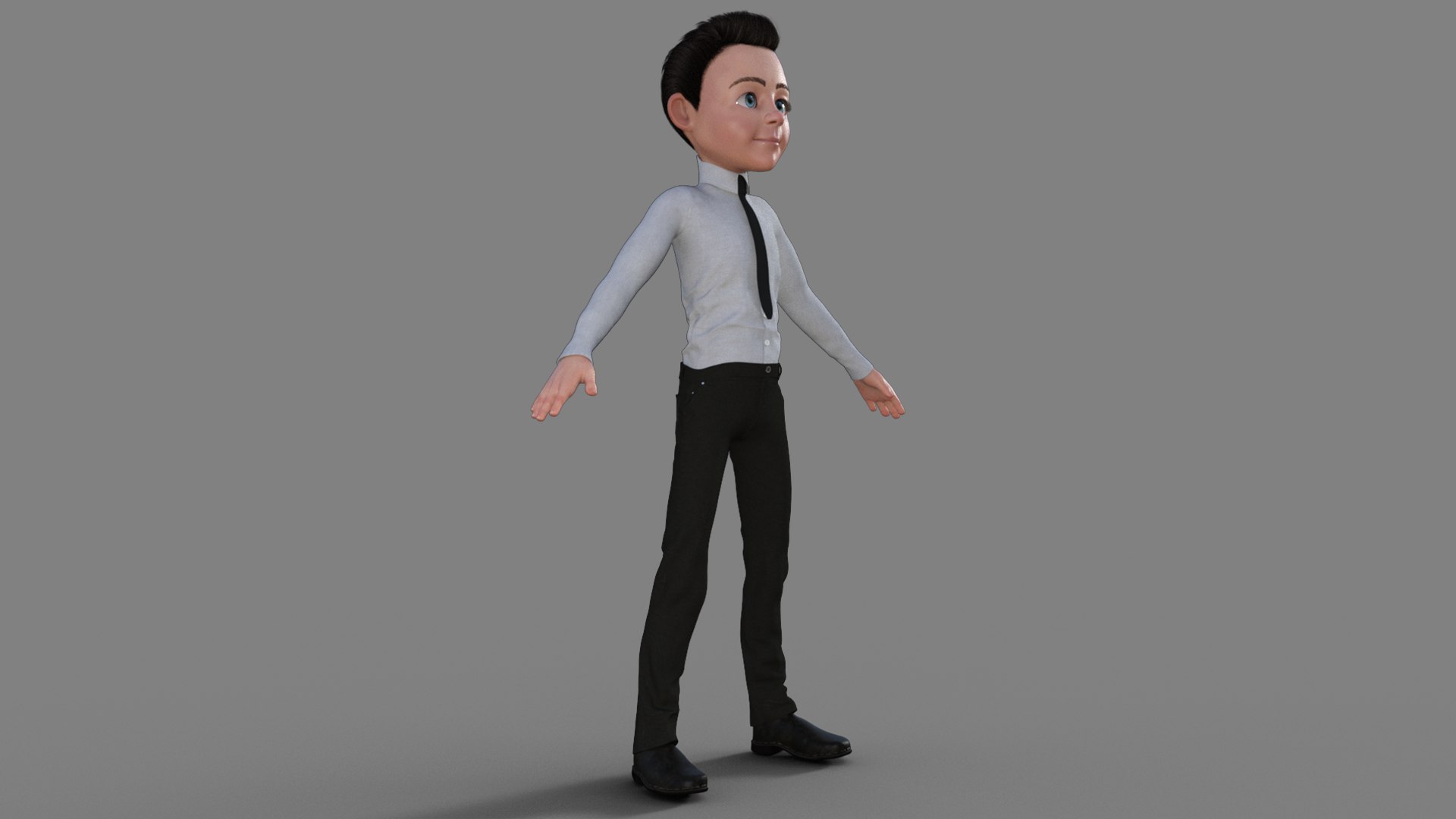 Cartoon Businessman 3D Model 3D - TurboSquid 1914632
