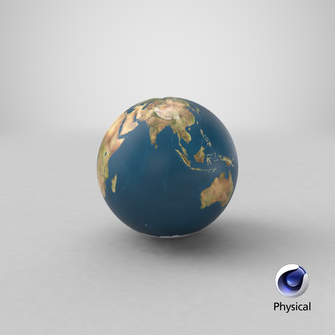 Globe Earth 3d Model