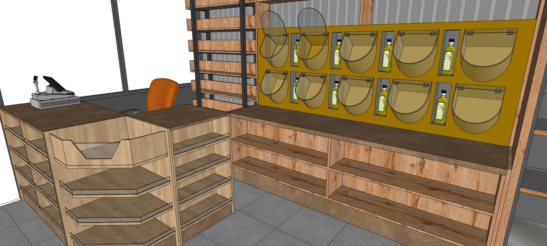 Organic Market Model - TurboSquid 1823260