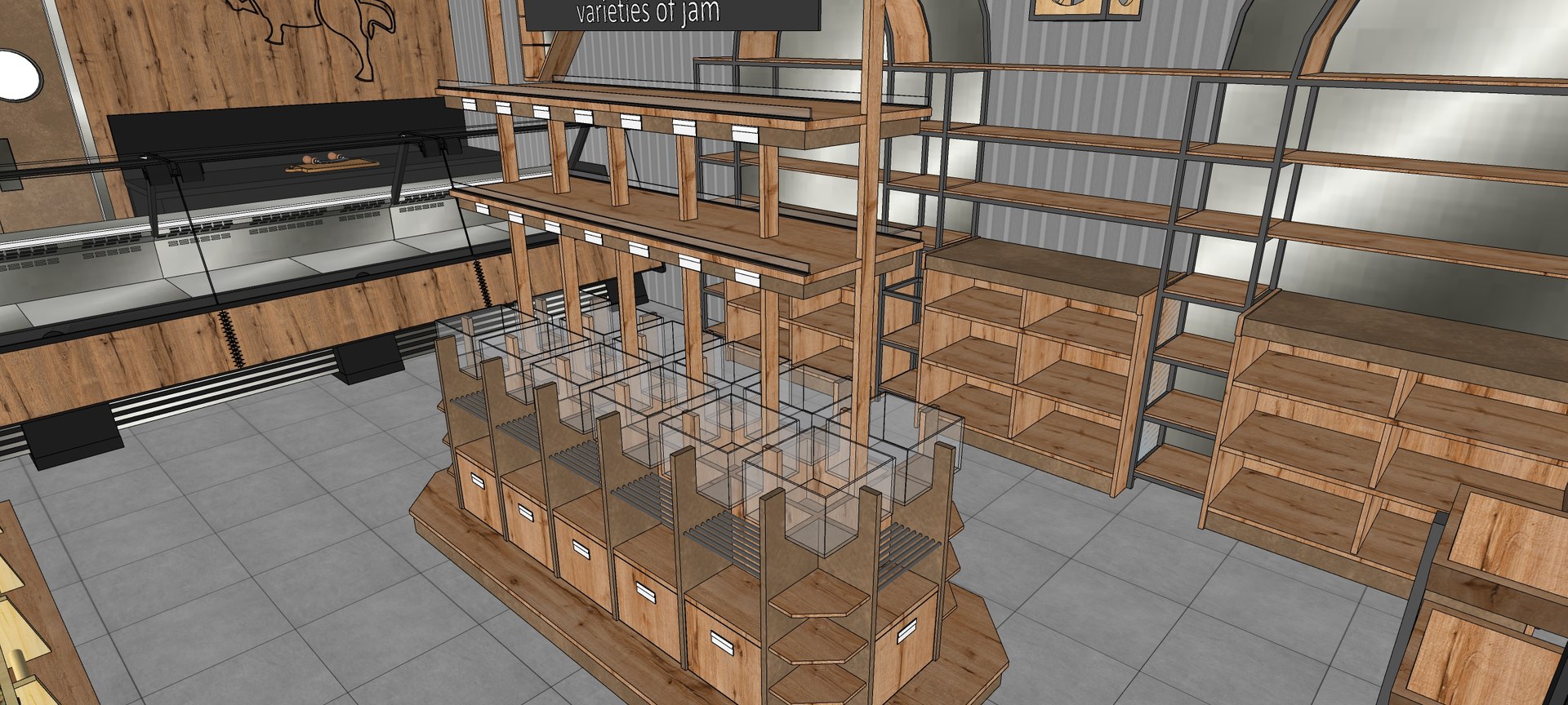 Organic Market Model - TurboSquid 1823260