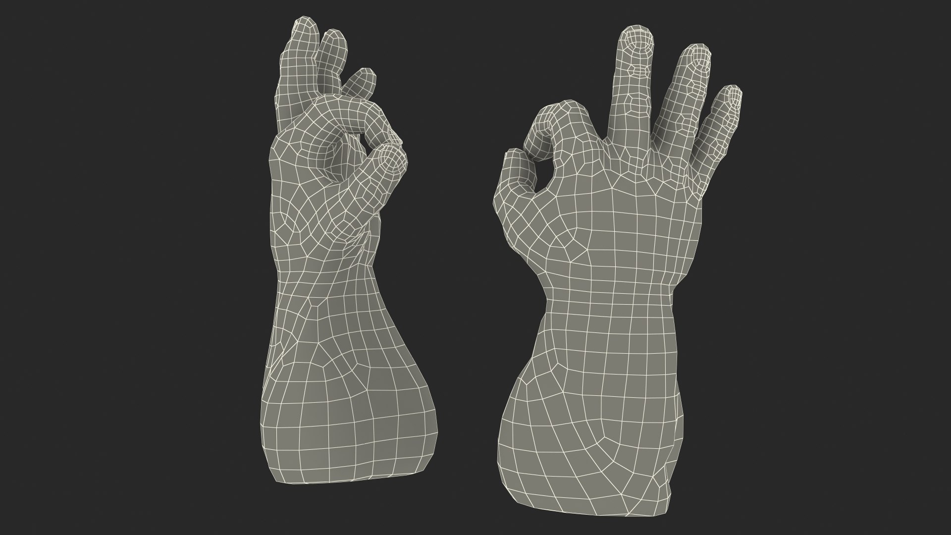 Mutant Hands Collection 3D - TurboSquid 1909577