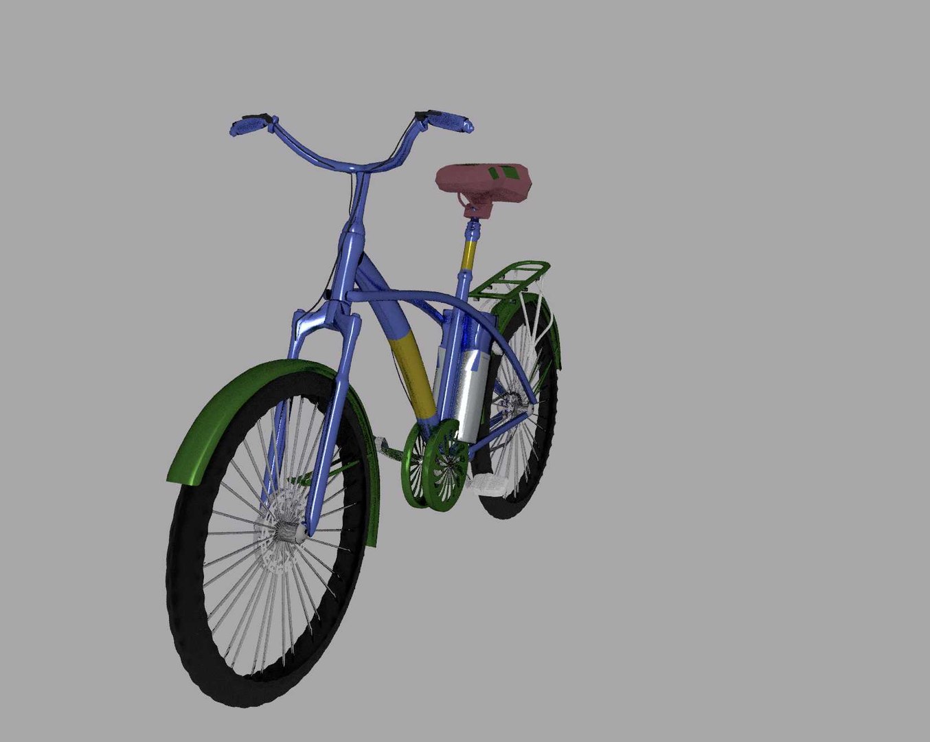 Free Racing Bike 3d Model