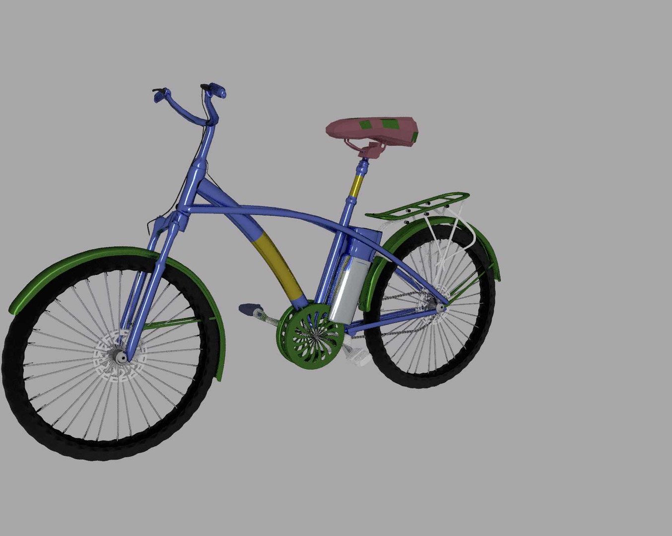 Free Racing Bike 3d Model