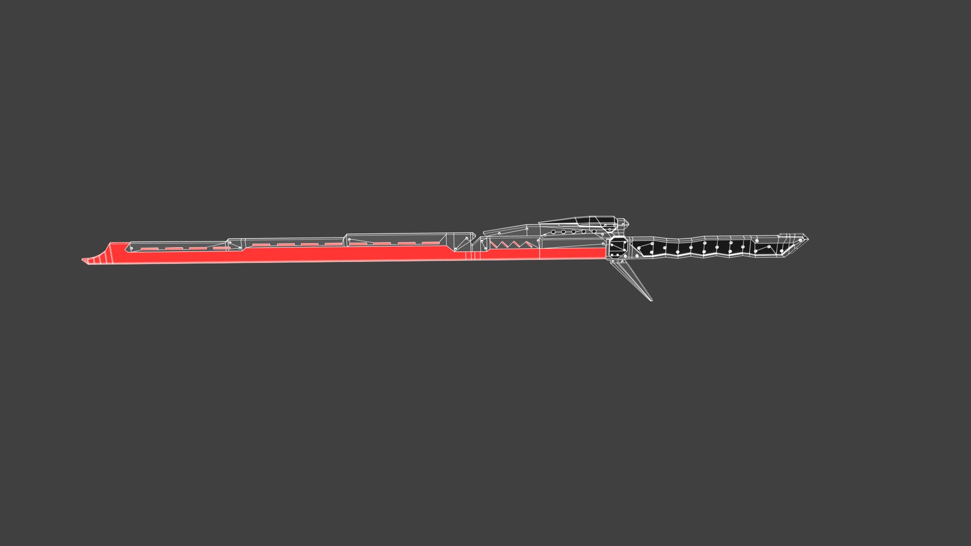3D futuristic sword model - TurboSquid 1159758
