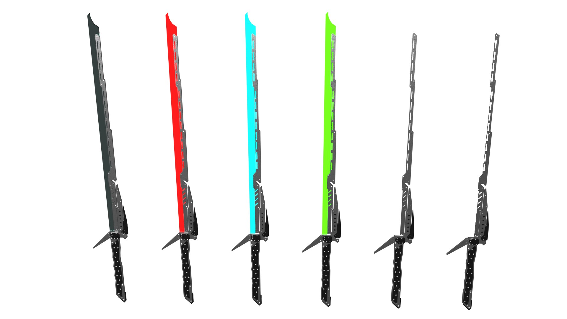 3D futuristic sword model - TurboSquid 1159758