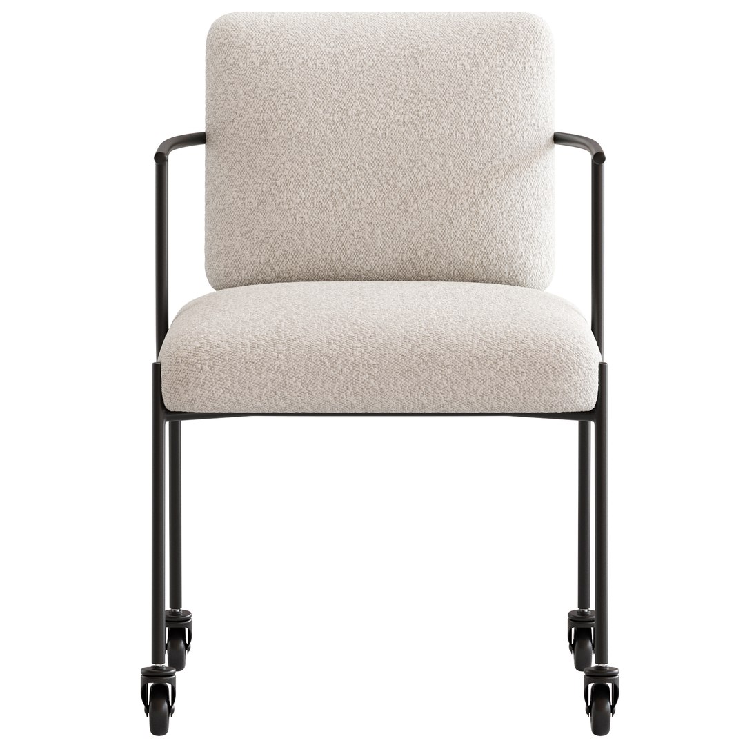 CB2 Neli Office Chair 3D Model - TurboSquid 2165401