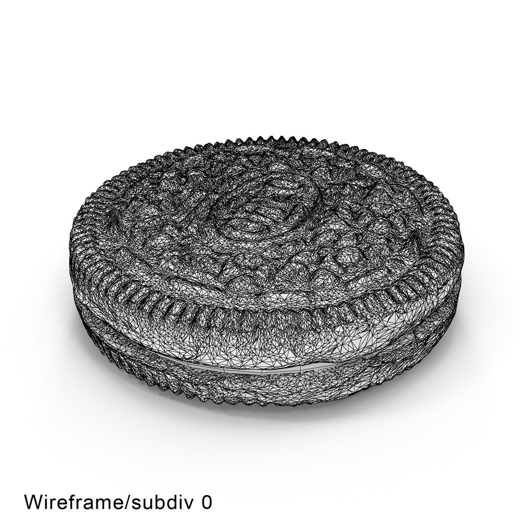 Oreo 3d Model