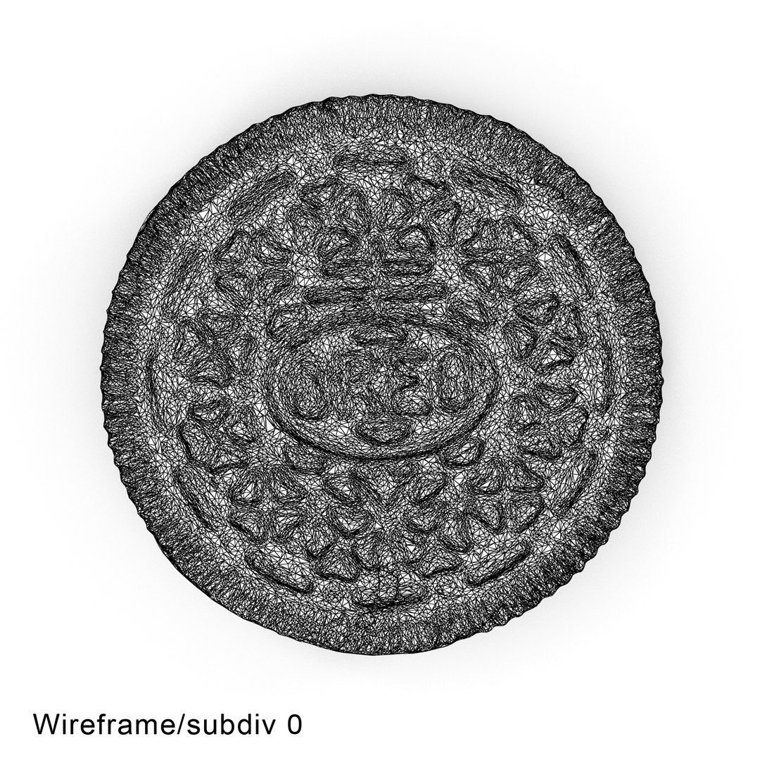 Oreo 3d Model
