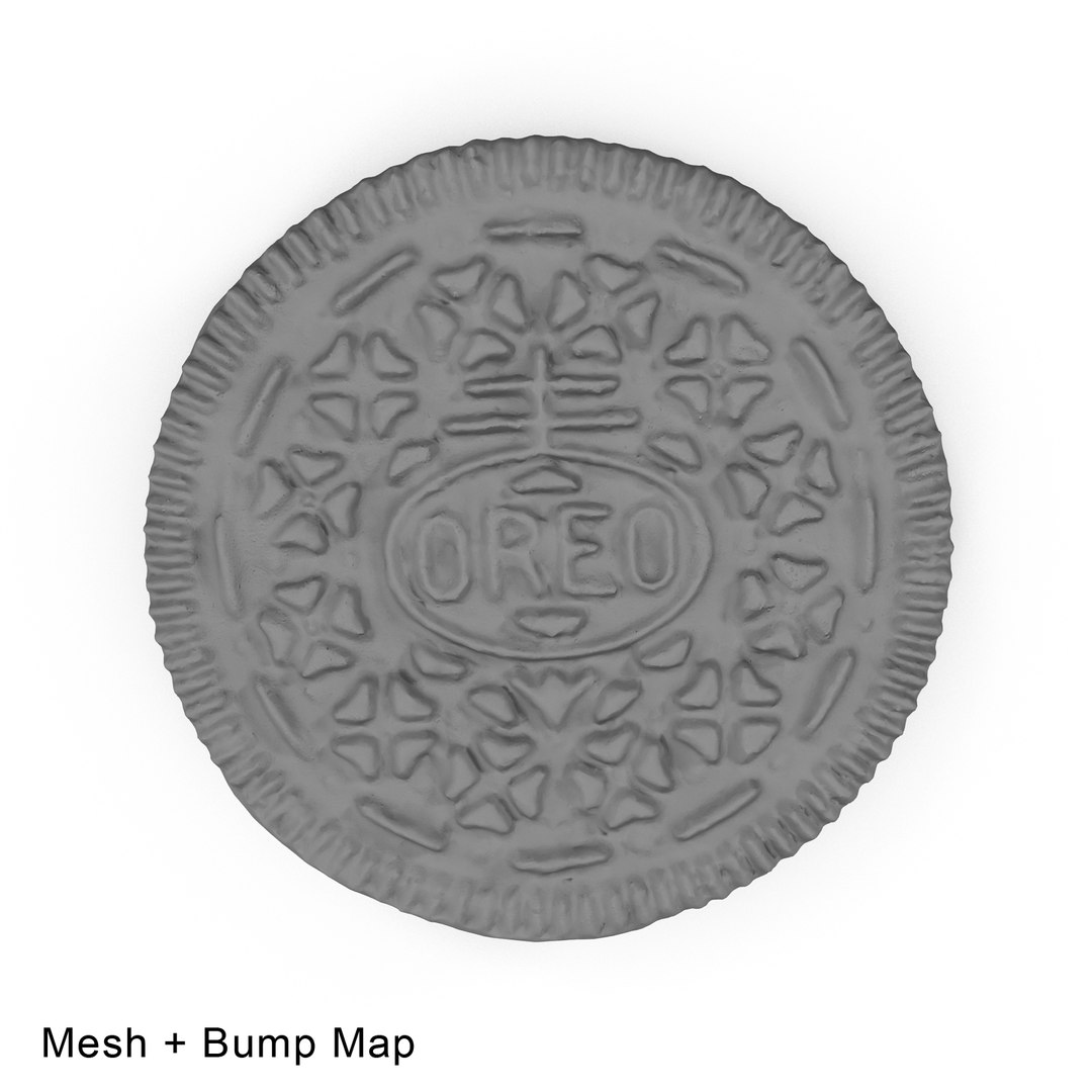 Oreo 3d Model