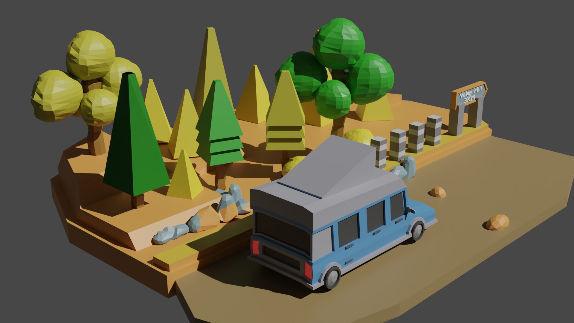 3D Model Sandy Envinronment - TurboSquid 2099016