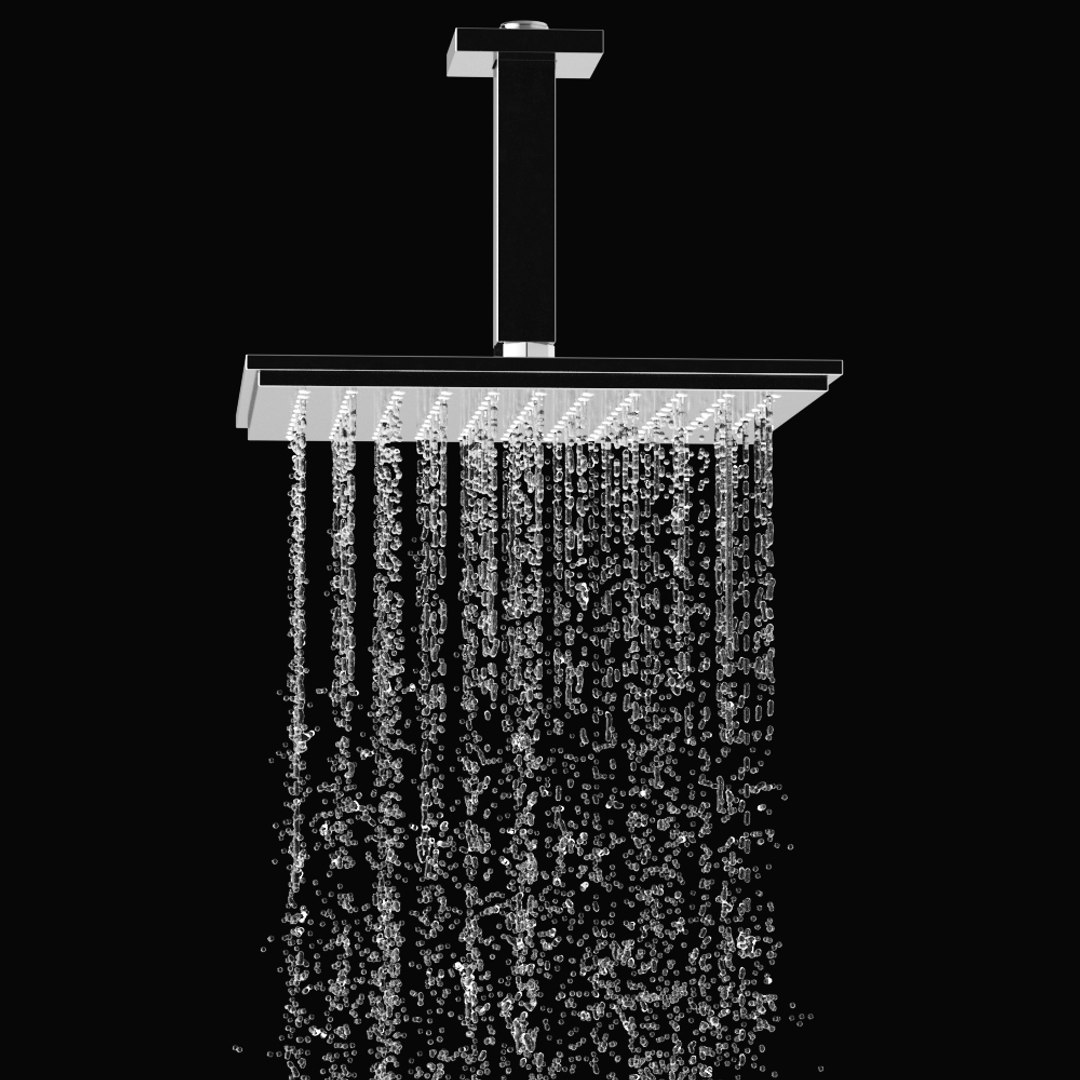 3D Model Overhead Shower Grohe Rainshower - TurboSquid 1577967