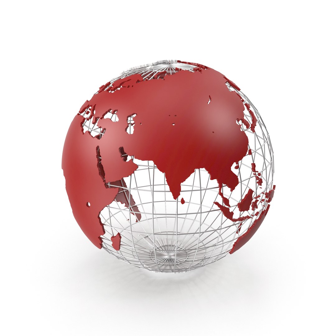 World Wire Globe 3D - TurboSquid 1264755