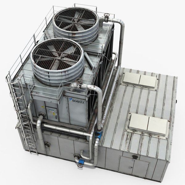 3D rooftop hvac systems model - TurboSquid 1403951