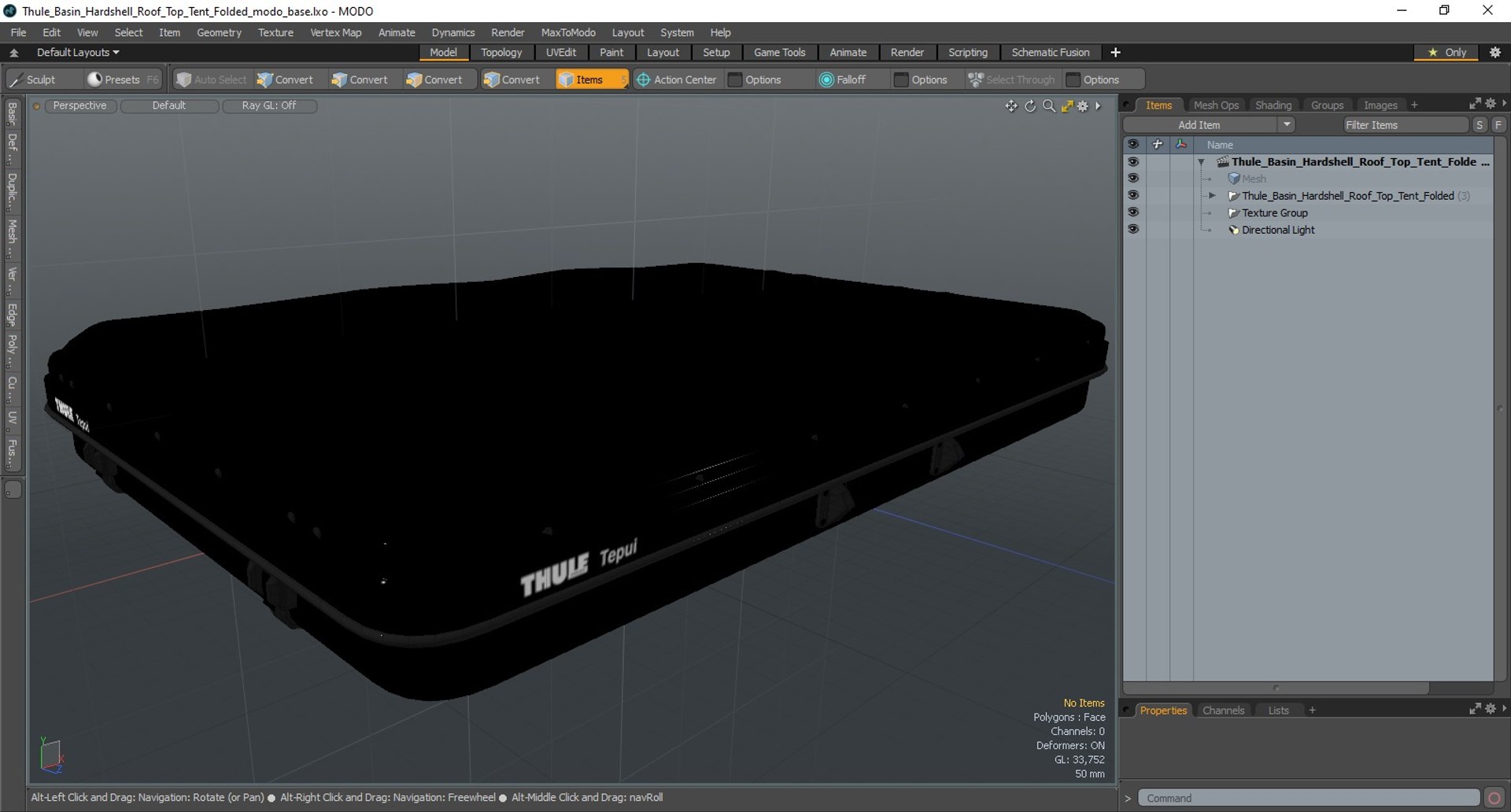 3D Thule Basin Hardshell Roof Top Tent Folded Model - TurboSquid 2206620