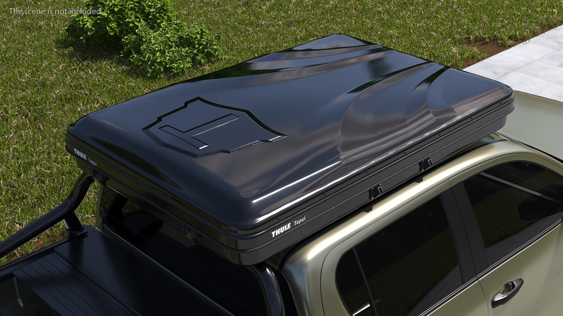 3D Thule Basin Hardshell Roof Top Tent Folded Model - TurboSquid 2206620