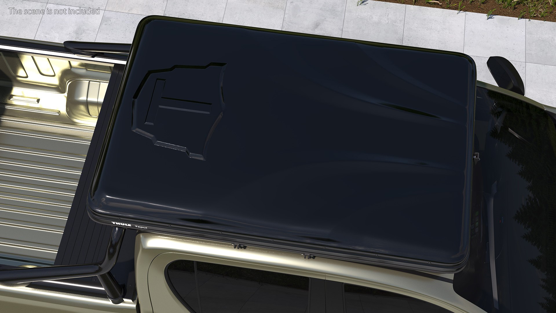 3D Thule Basin Hardshell Roof Top Tent Folded Model - TurboSquid 2206620