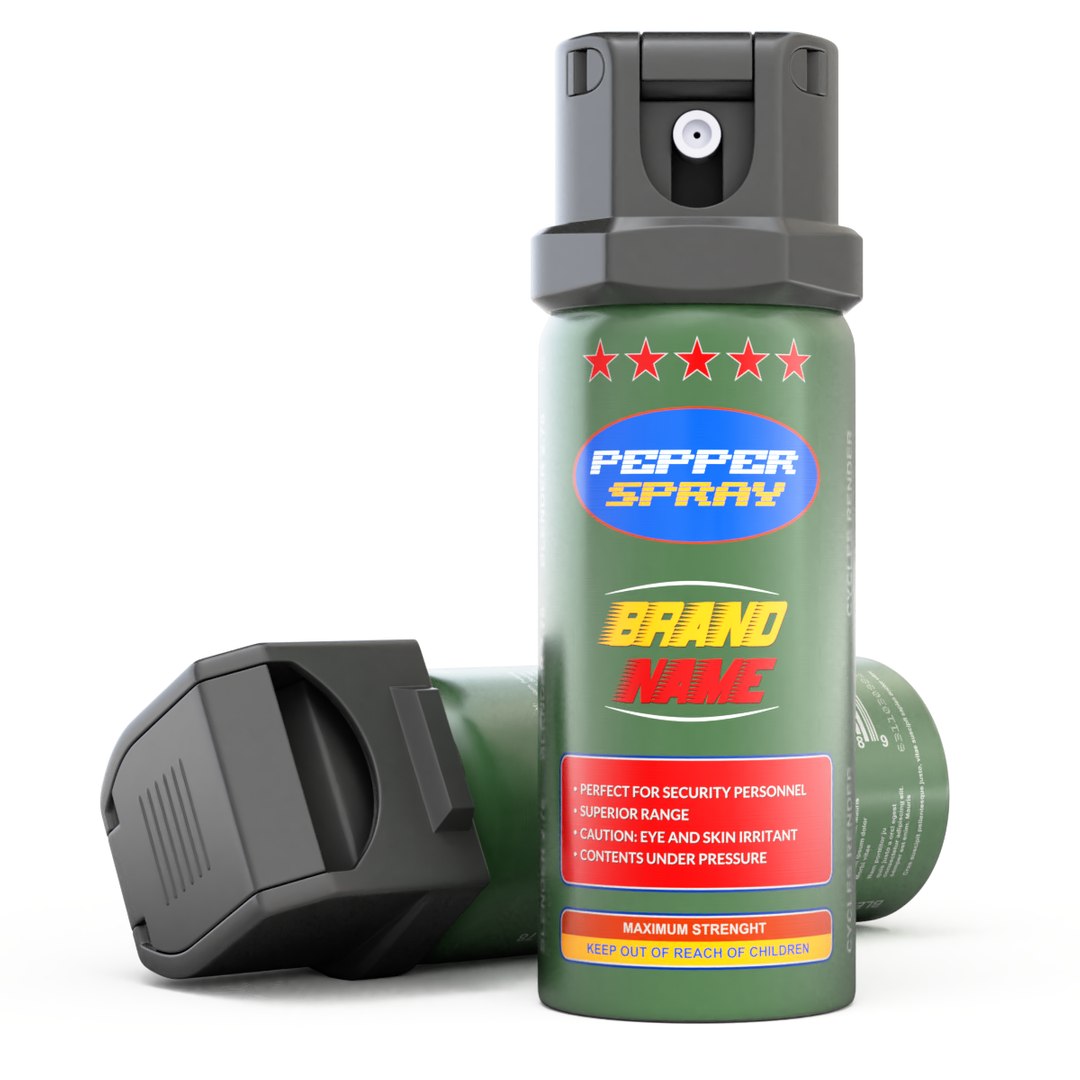 Pepper Spray 3D Model - TurboSquid 1620068