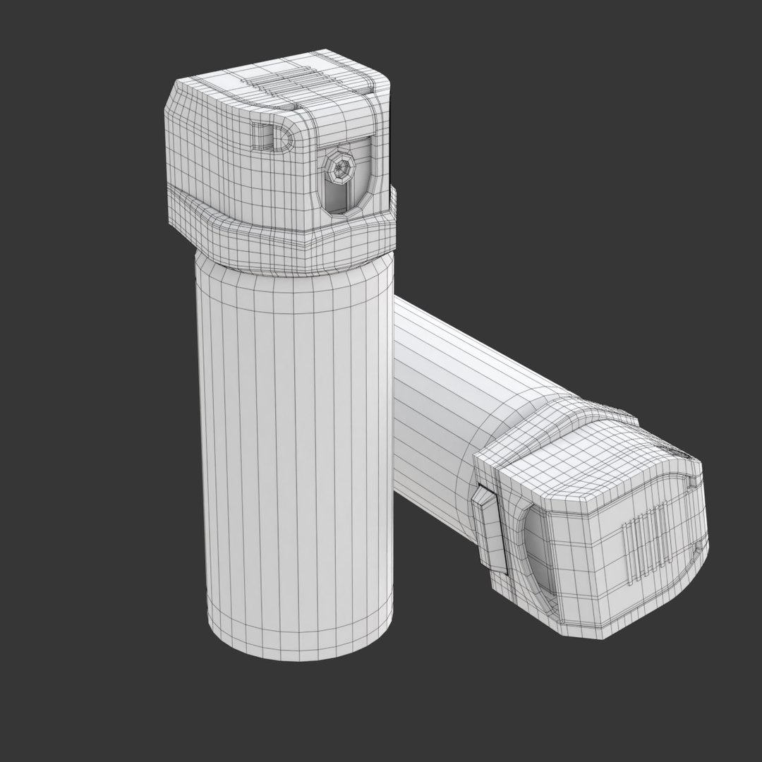 Pepper Spray 3D Model - TurboSquid 1620068
