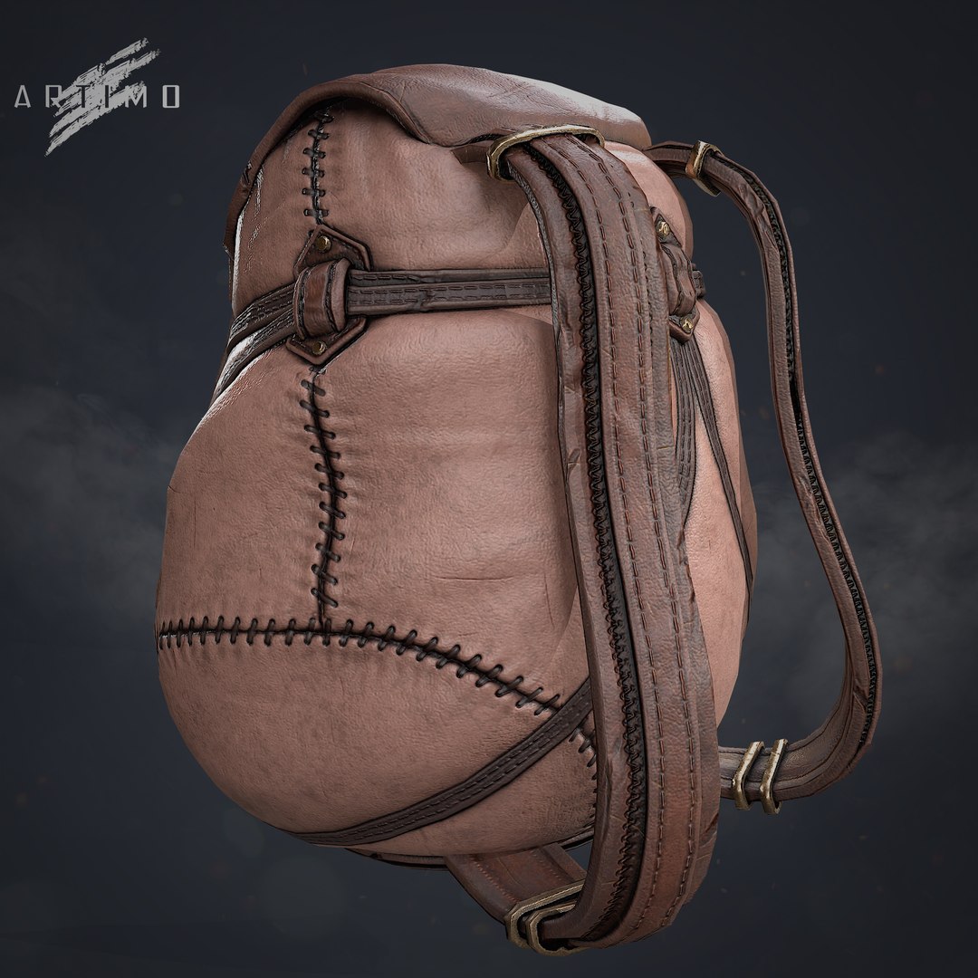 3D Fantasy Bag PBR Game Ready Model - TurboSquid 1725119