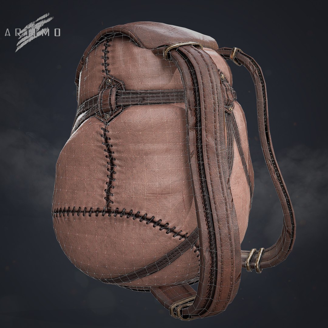3D Fantasy Bag PBR Game Ready Model - TurboSquid 1725119