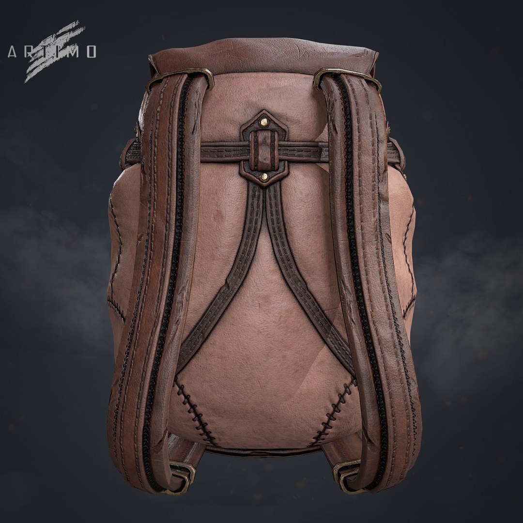 3D Fantasy Bag PBR Game Ready Model - TurboSquid 1725119