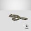 Green Python Snake Attack 3D Model - TurboSquid 1410562