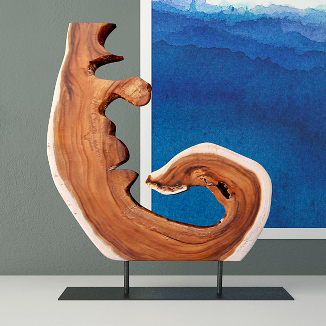 3D wooden decoration stand - TurboSquid 1201501