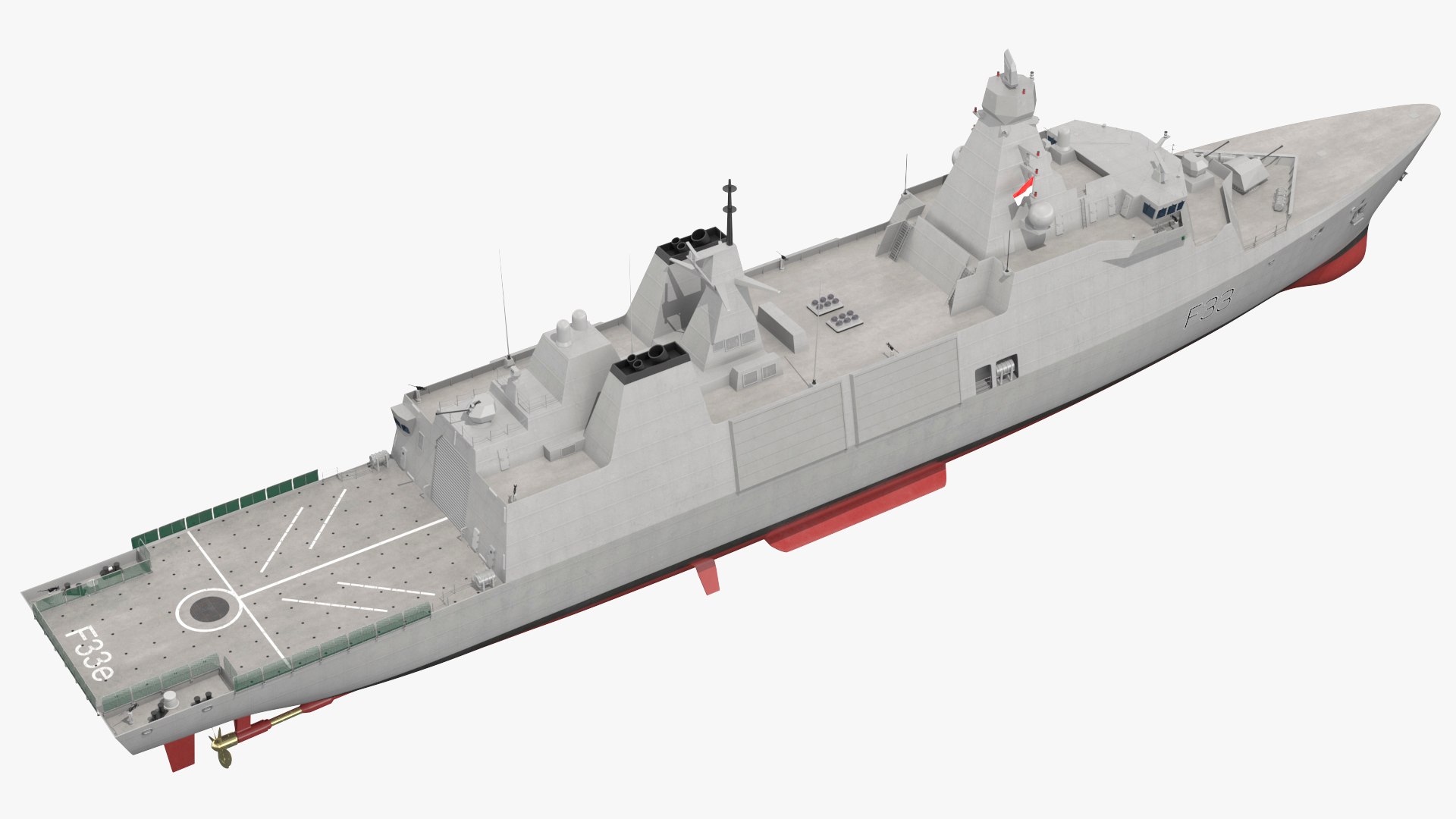 Indonesian Type 31 Frigate Model - TurboSquid 2314699