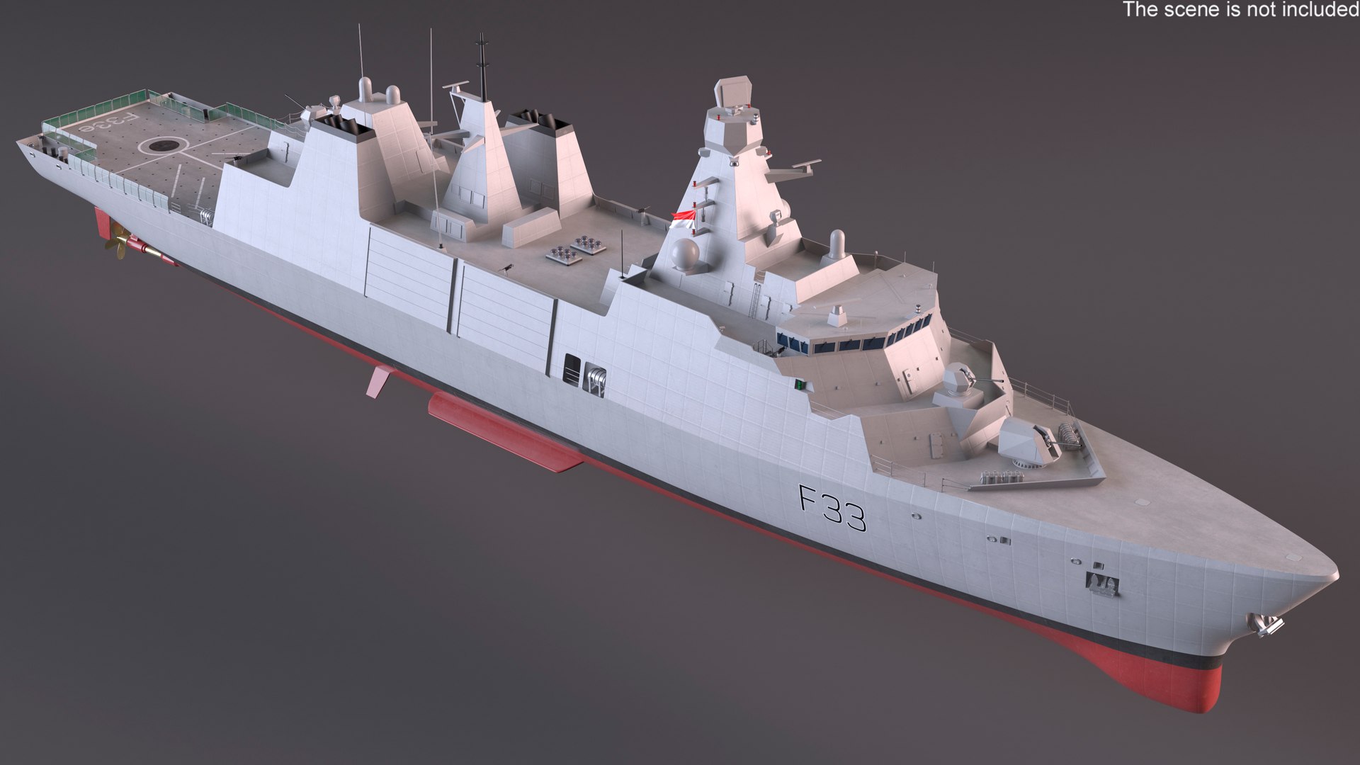 Indonesian Type 31 Frigate Model - TurboSquid 2314699