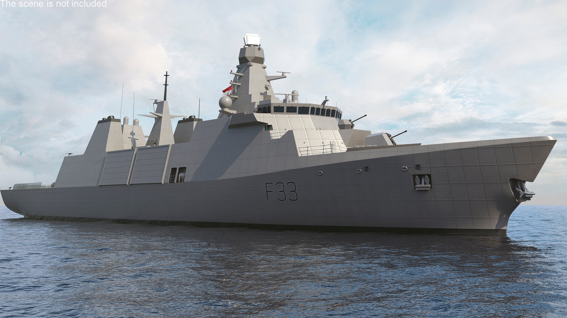 Indonesian Type 31 Frigate Model - TurboSquid 2314699