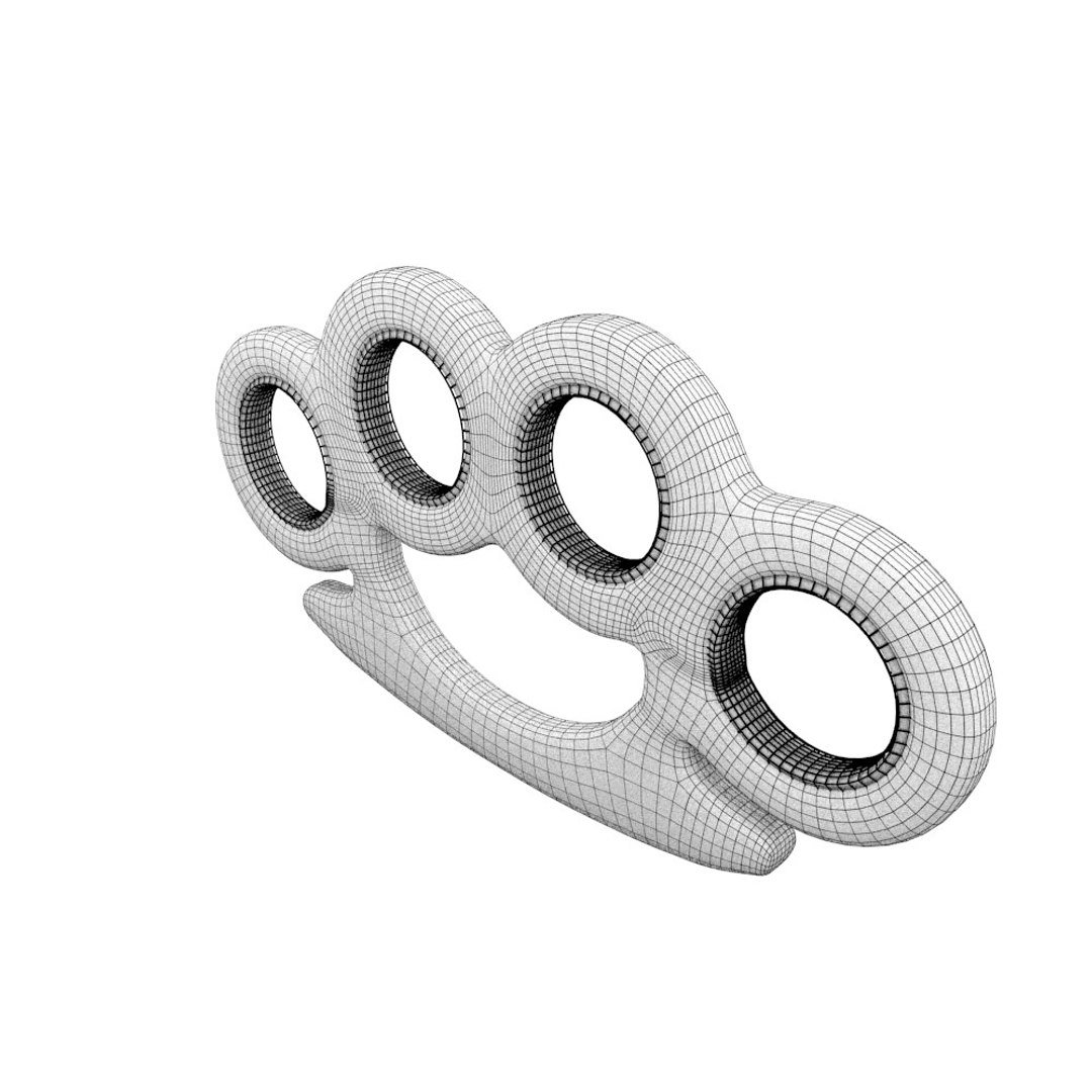 3d Brass Knuckles