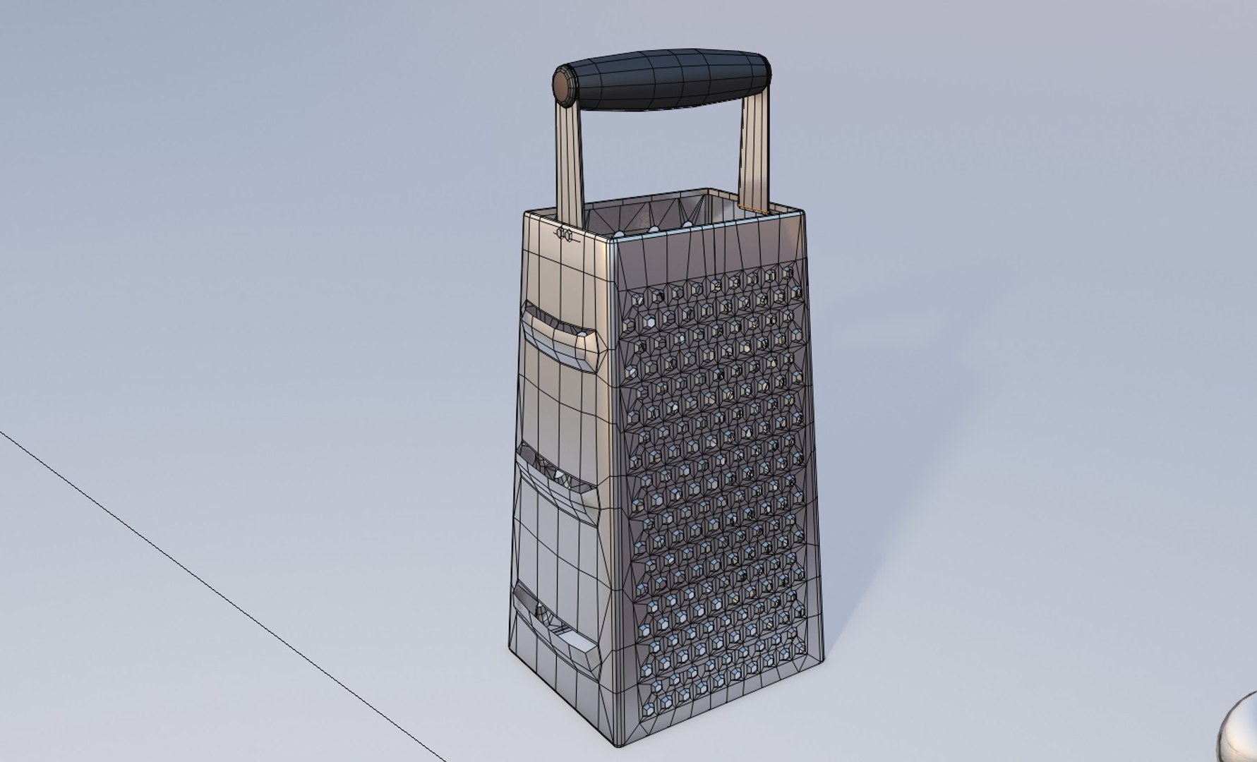 Cheese Grater Kitchen Utensils 3D Model - TurboSquid 1432423