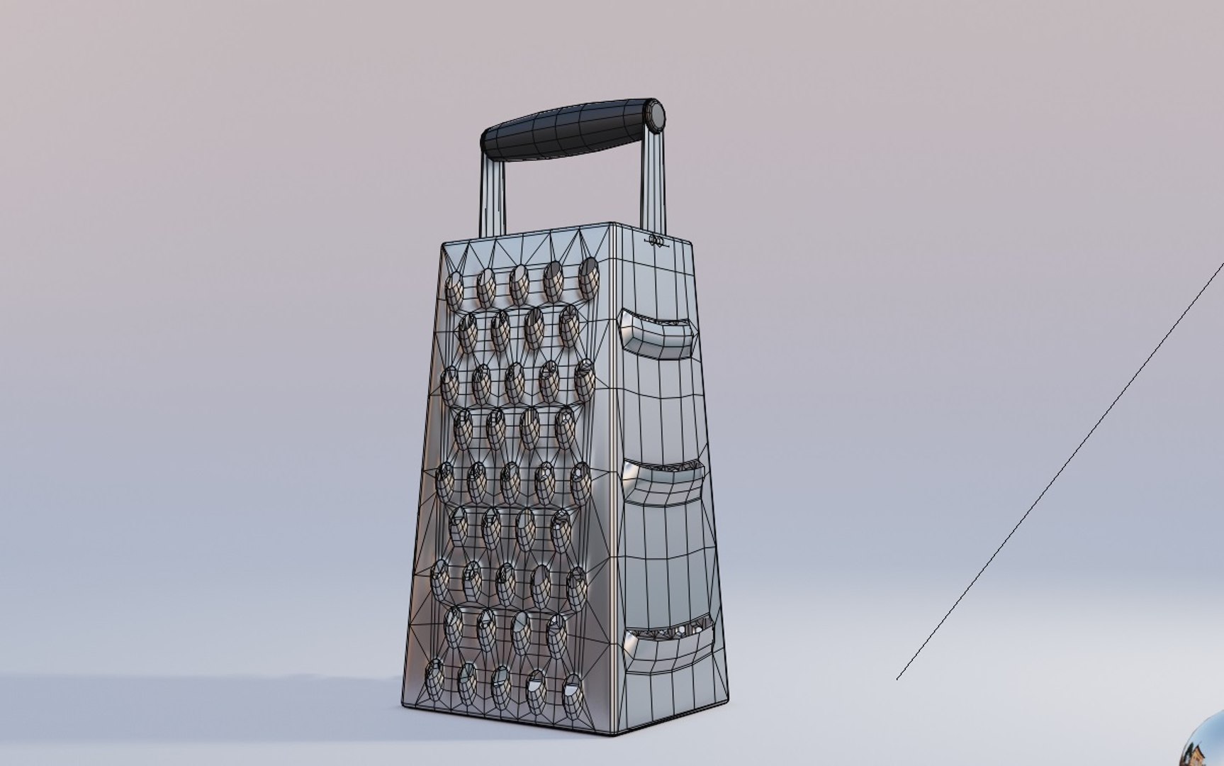Cheese Grater Kitchen Utensils 3D Model - TurboSquid 1432423