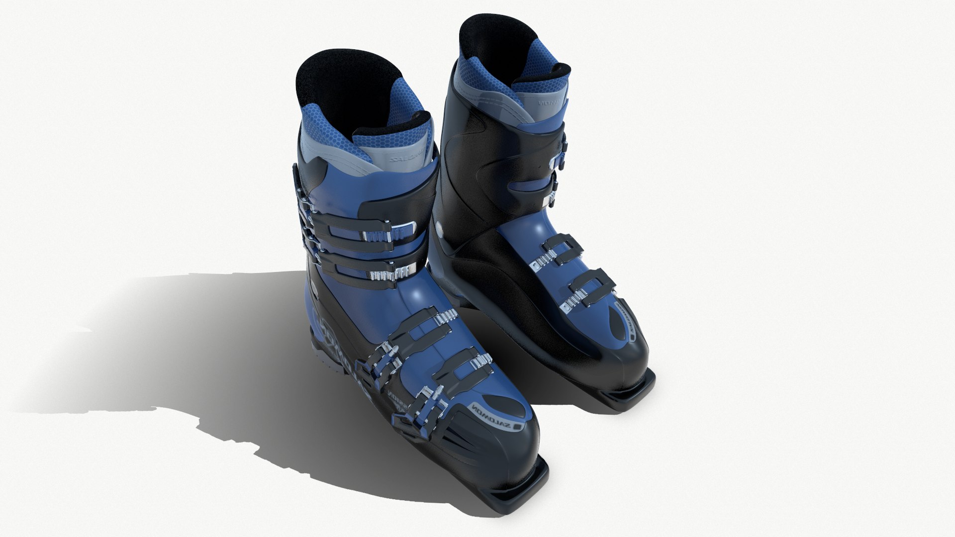 Ski boots 3D model - TurboSquid 1283653