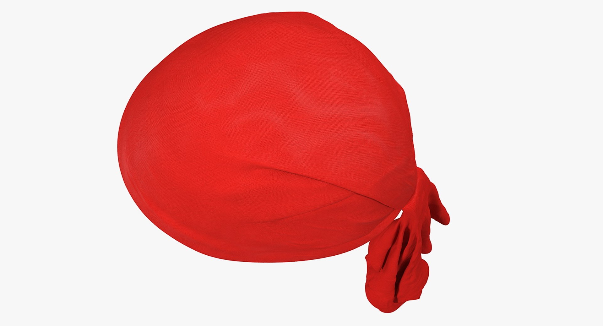 3D Red Pirate Scarf - TurboSquid 1430454