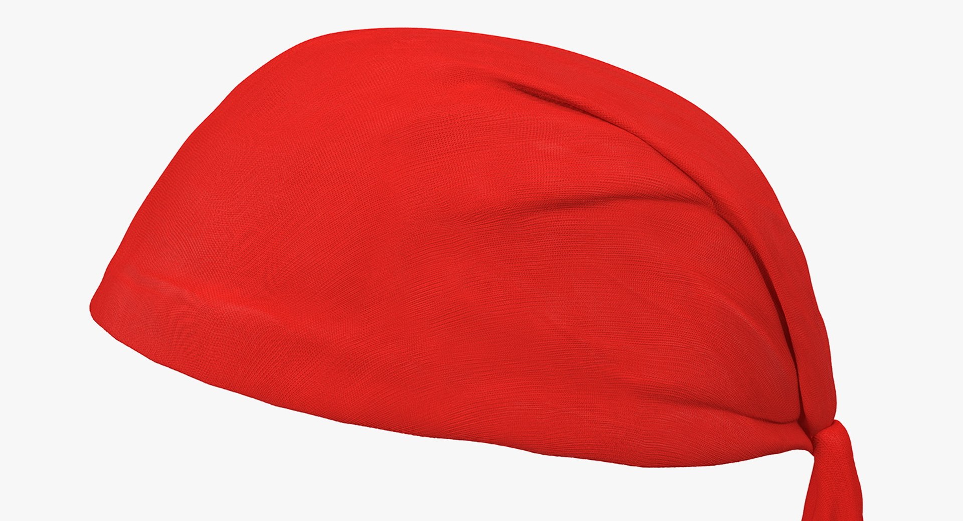 3D Red Pirate Scarf - TurboSquid 1430454