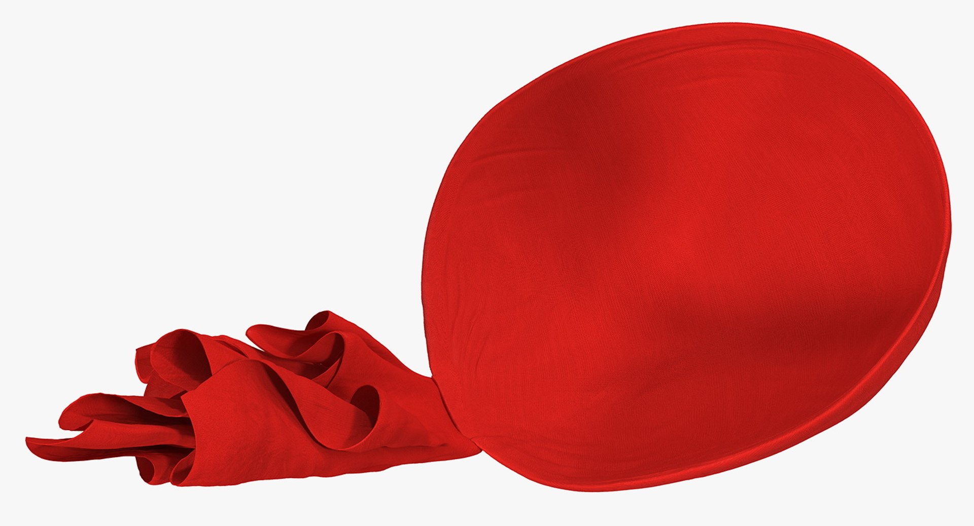 3D Red Pirate Scarf - TurboSquid 1430454