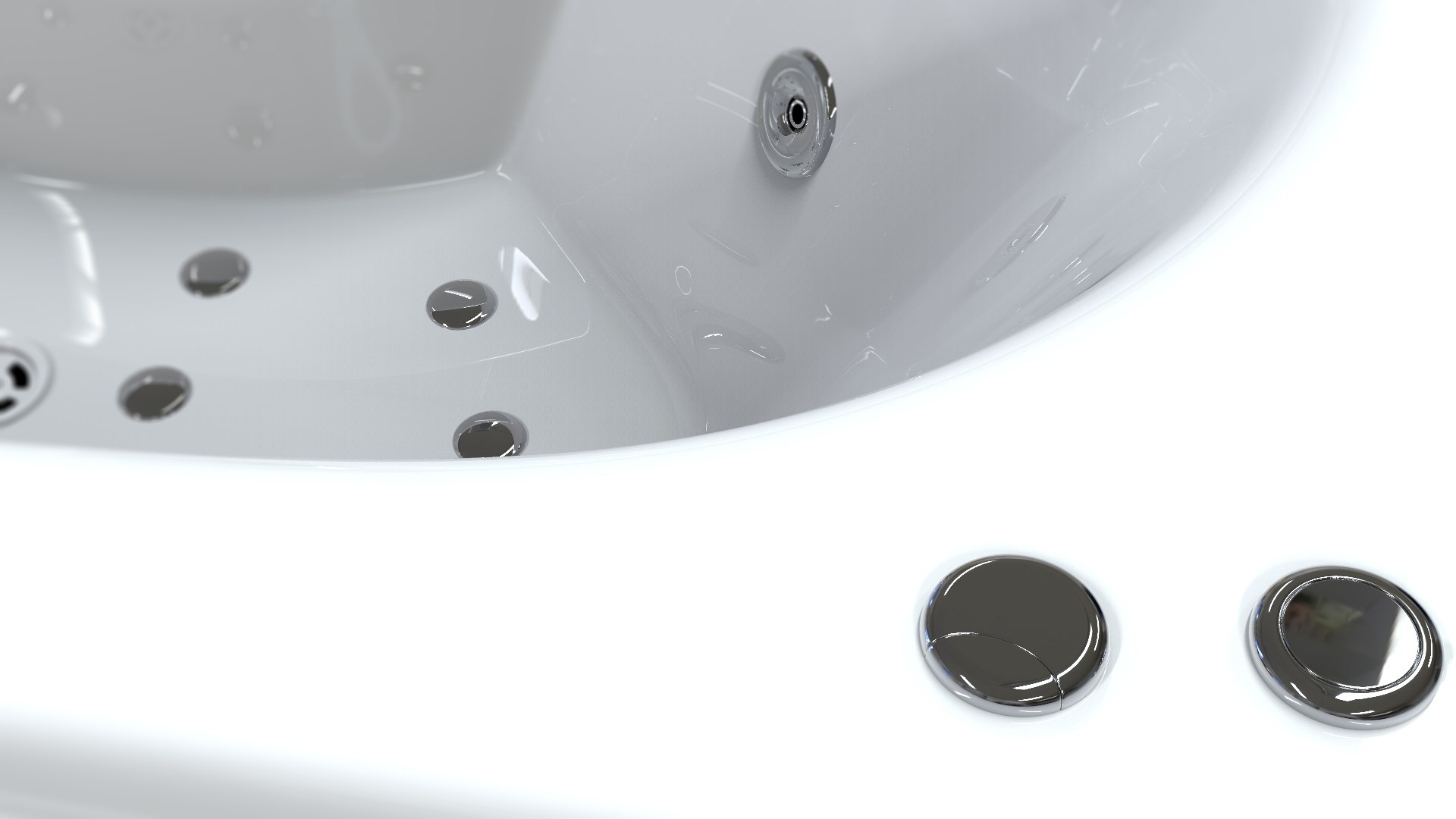 Balneo Jacuzzi Bath Pack 3D Model - TurboSquid 1488958