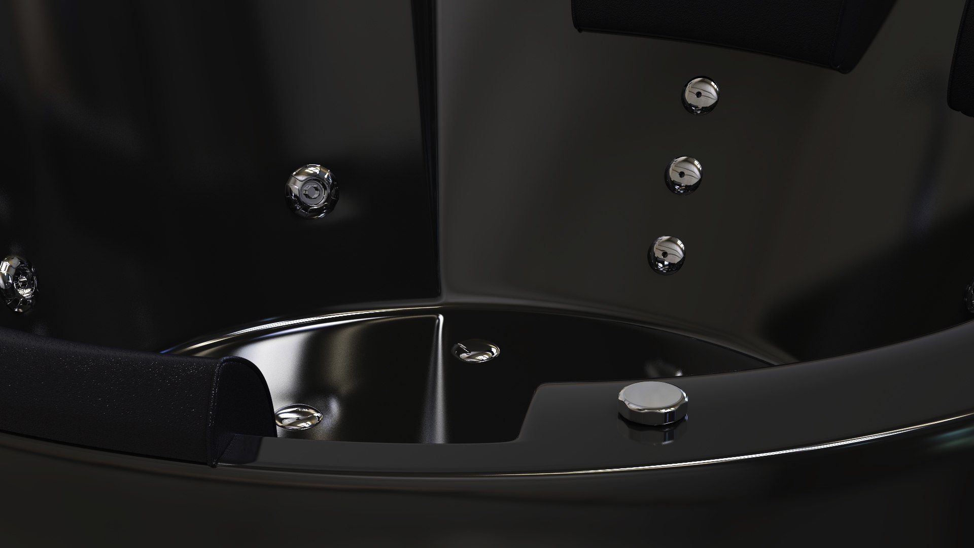 Balneo jacuzzi bath pack 3D model - TurboSquid 1488958