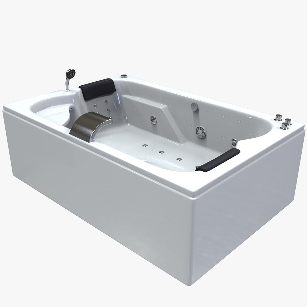 Balneo Jacuzzi Bath Pack 3D Model - TurboSquid 1488958