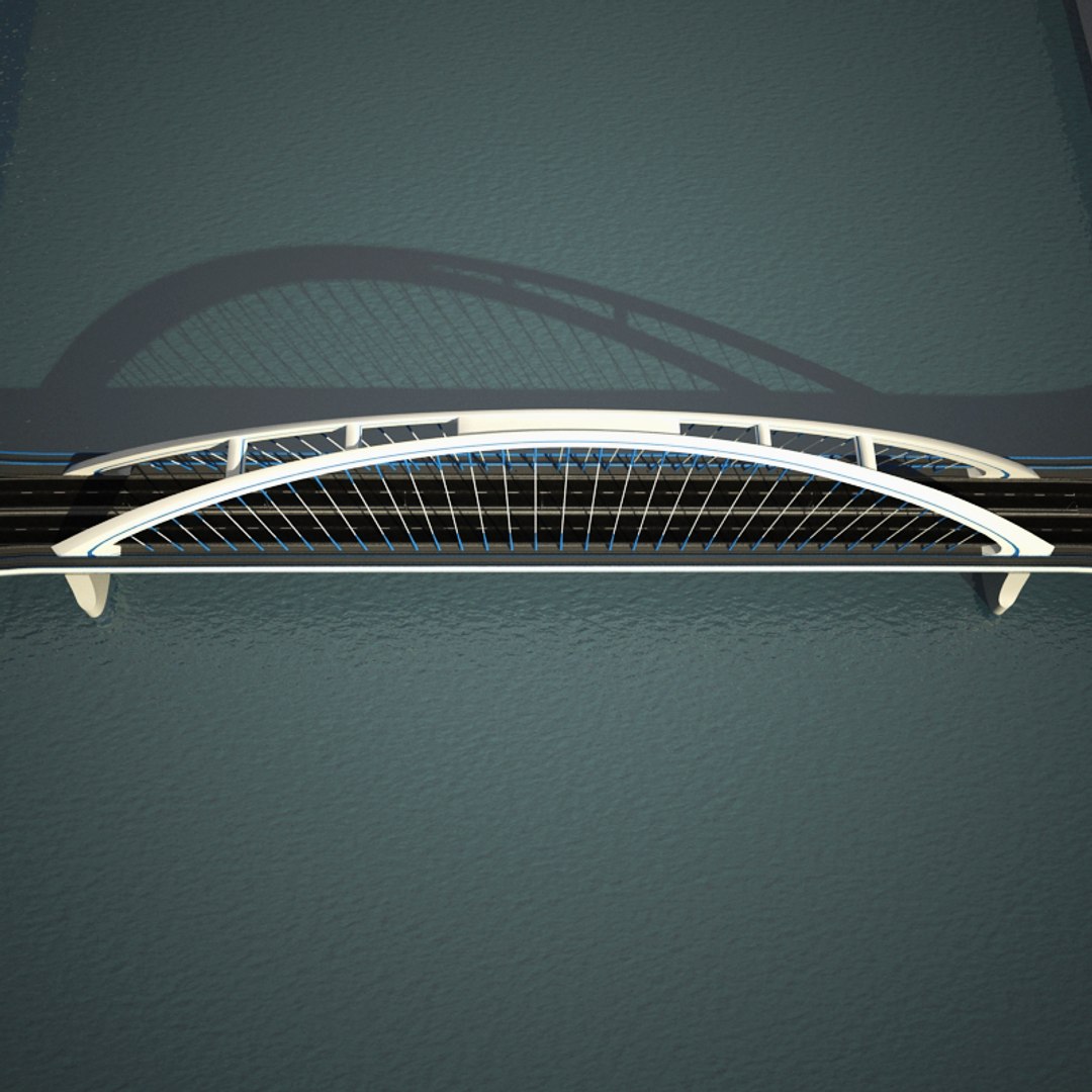 3d Model Apollo Bridge
