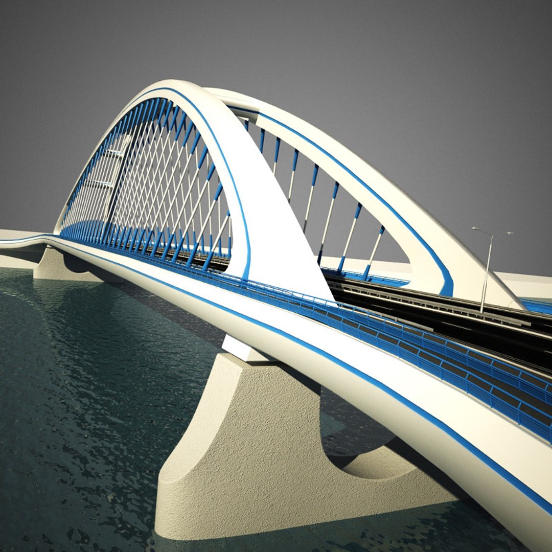 3d Model Apollo Bridge