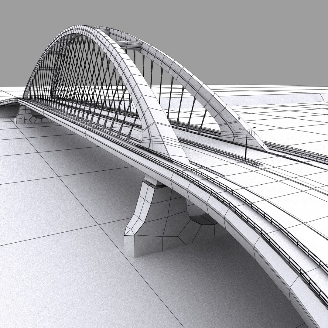 3d Model Apollo Bridge
