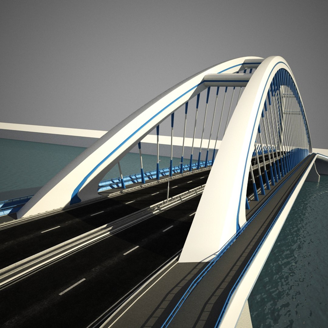 3d Model Apollo Bridge