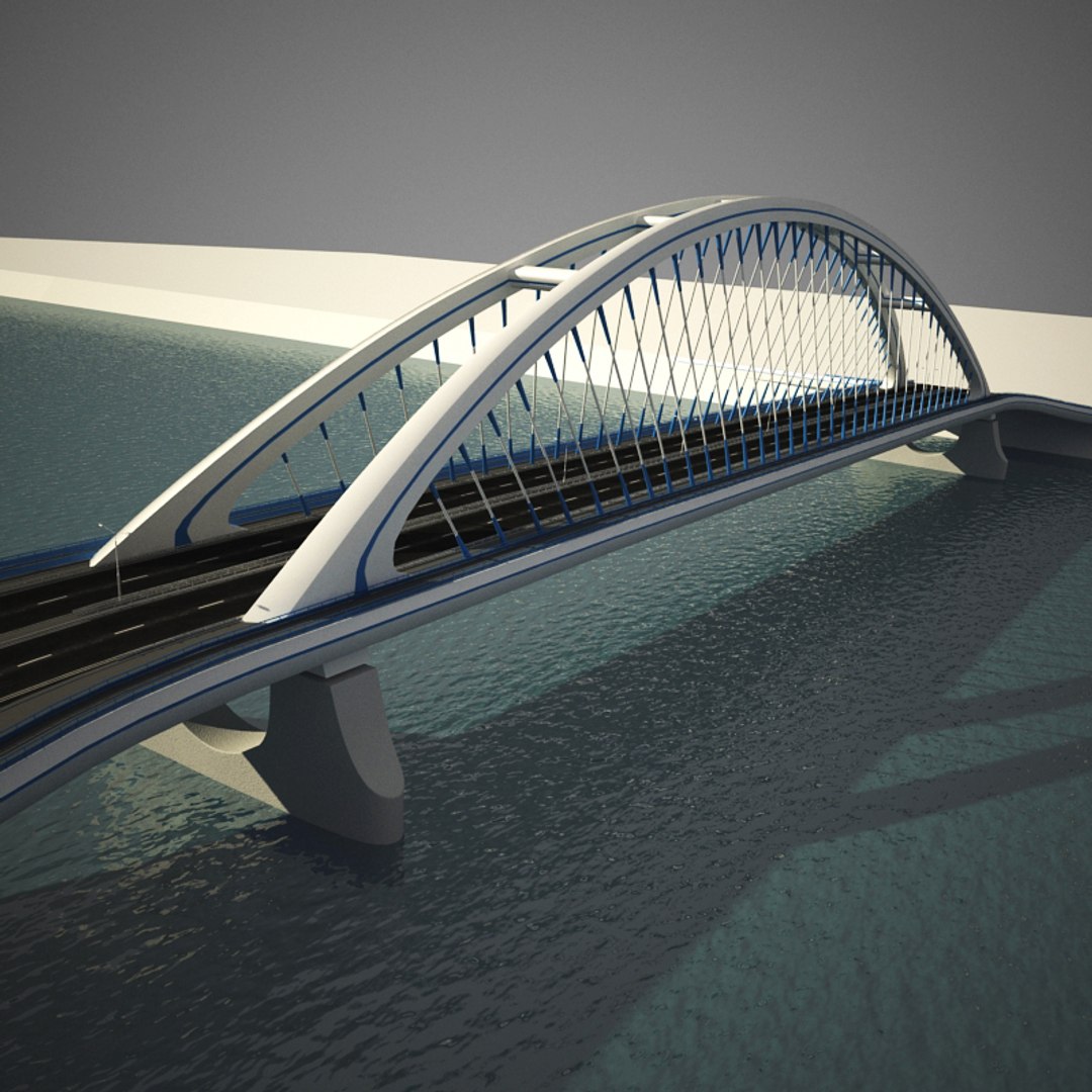 3d Model Apollo Bridge