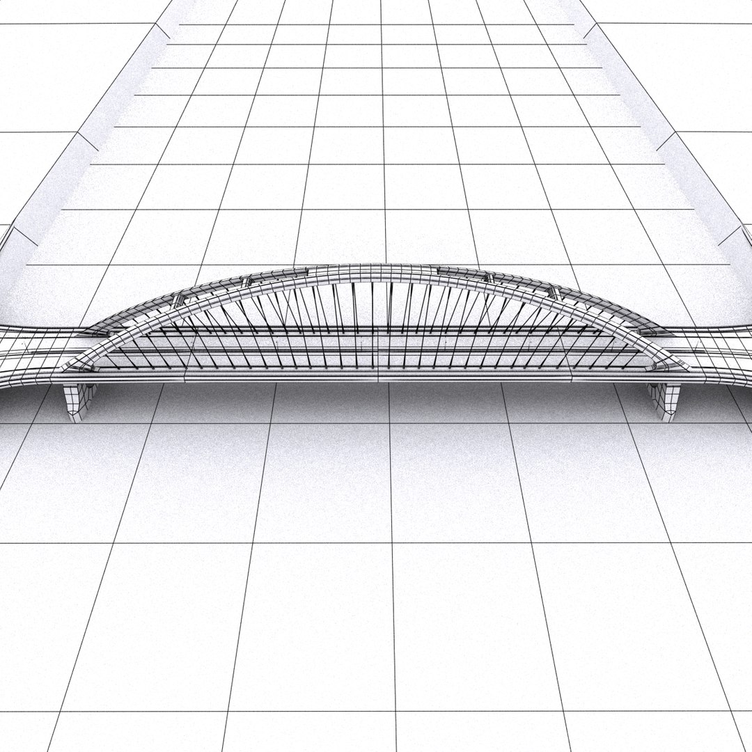 3d Model Apollo Bridge