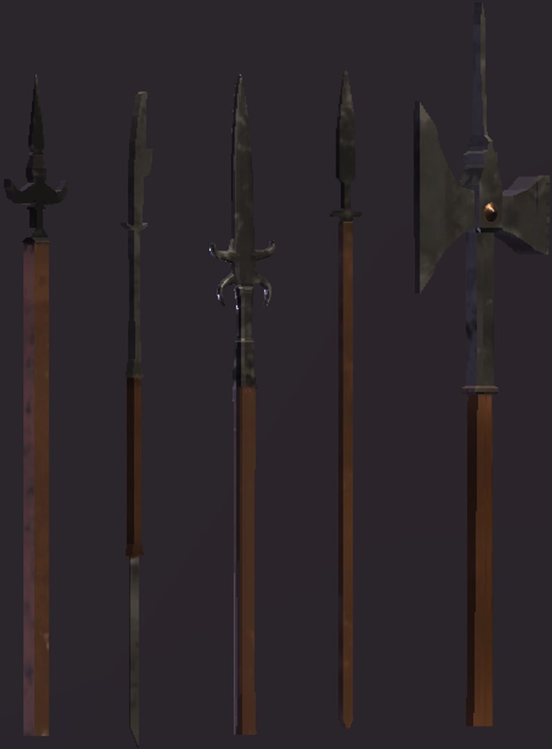 Pack Medieval Weapons 3D Model - TurboSquid 1324660