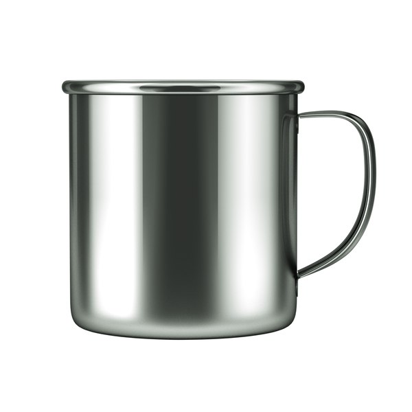 3D model cup stainless steel - TurboSquid 1185217